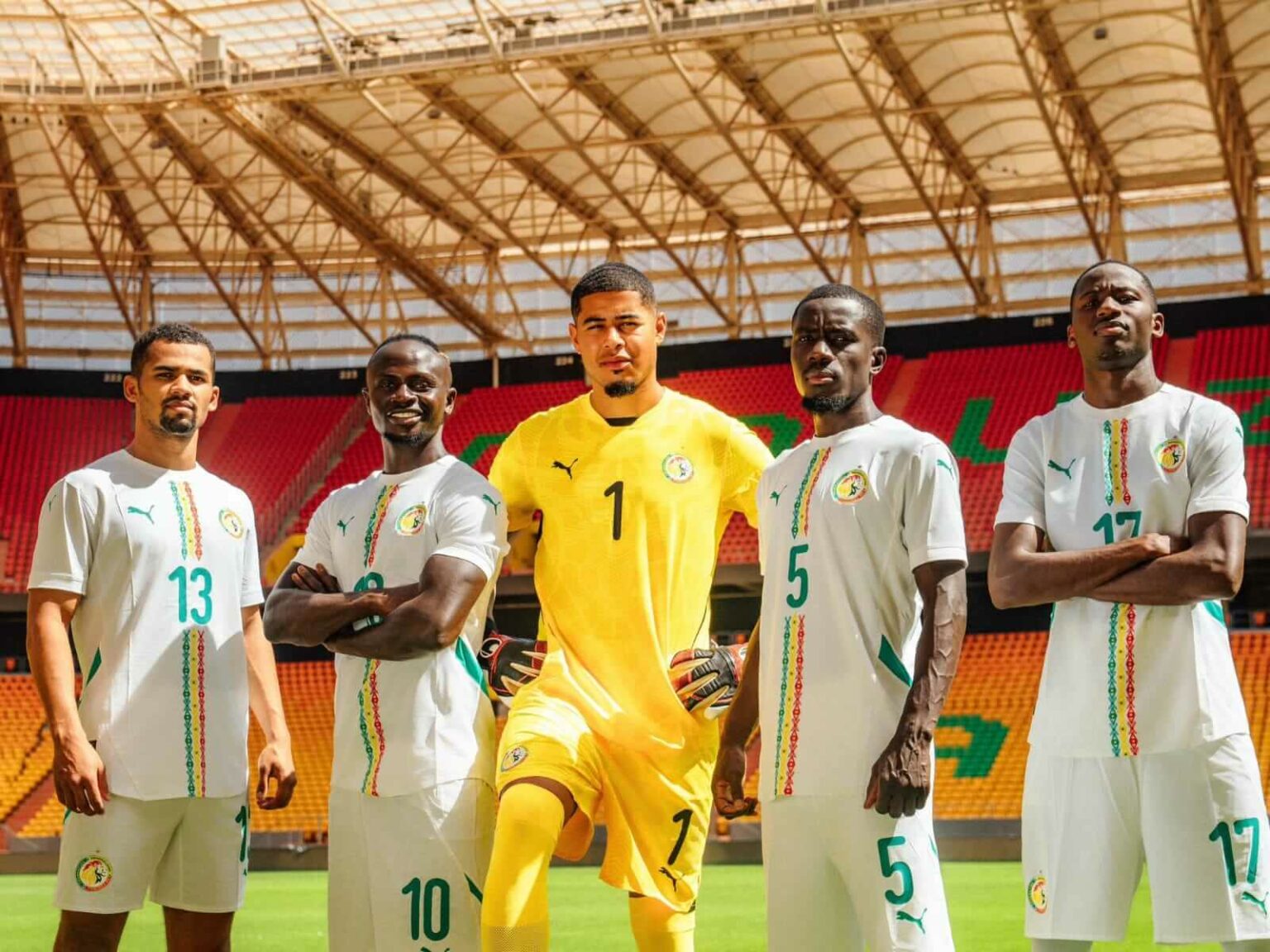 Novas camisas da Seleção do Senegal 2025 PUMA » Mantos do Futebol