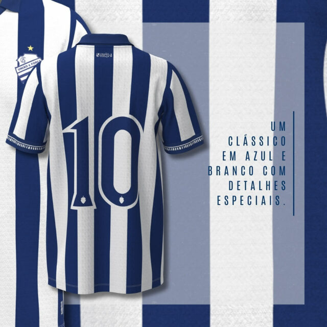 Nova camisa titular do CSA 2025 Azulão » Mantos do Futebol