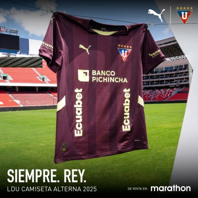 Novas camisas da LDU 2025 PUMA » Mantos do Futebol