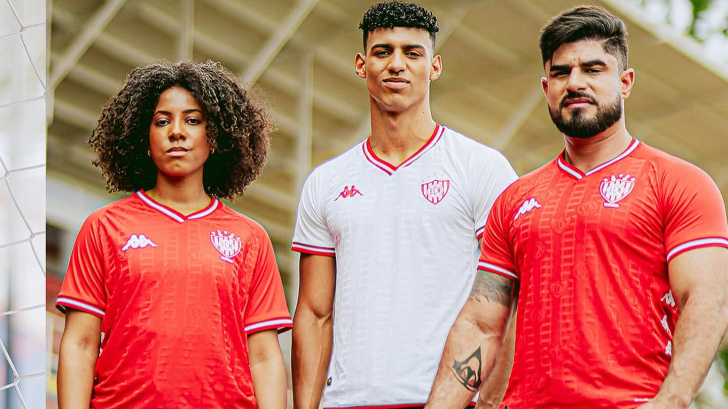 Novas camisas do EC Noroeste 2025 Kappa » Mantos do Futebol