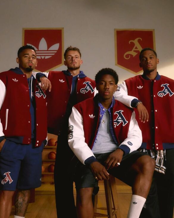 Adidas lança coleção Varsity para o Arsenal, com estilo "universitário ...