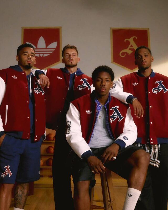 Adidas lança coleção Varsity para o Arsenal, com estilo "universitário ...