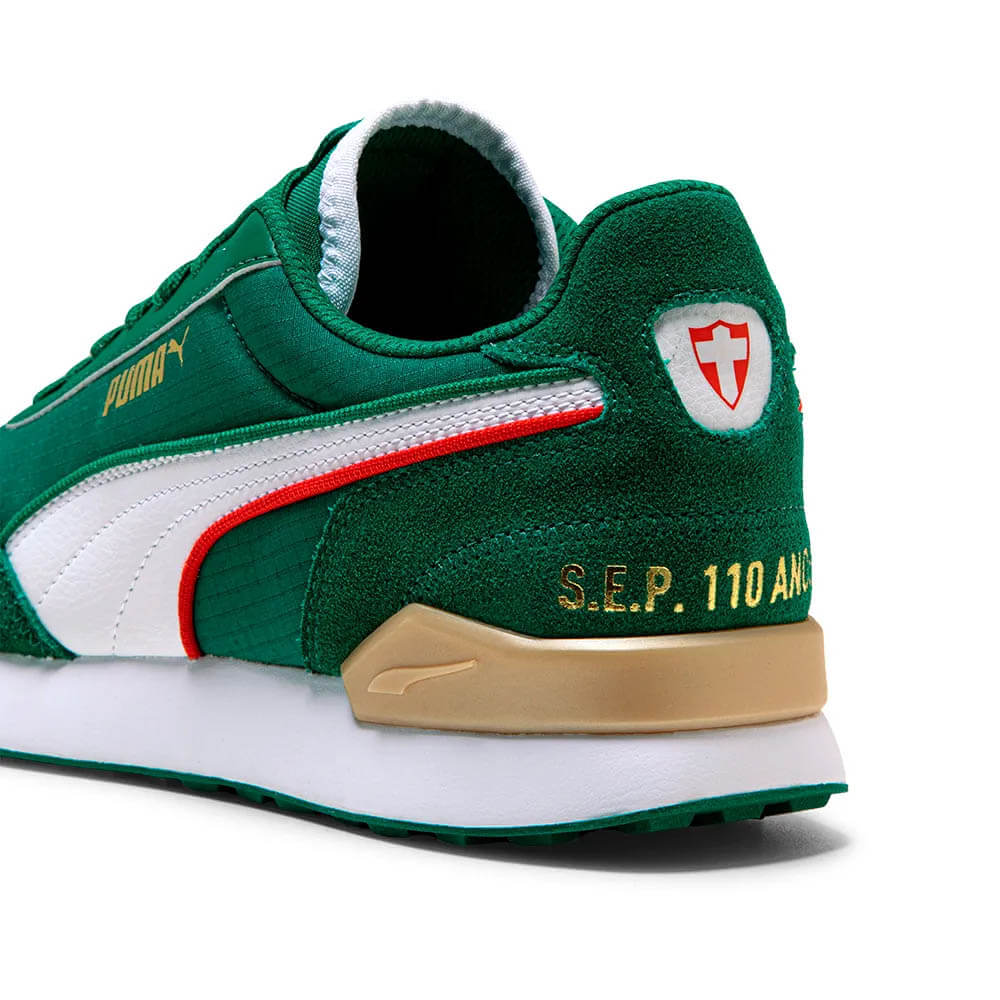 PUMA lança tênis Dista Runner, celebrando os 110 anos do Palmeiras ...
