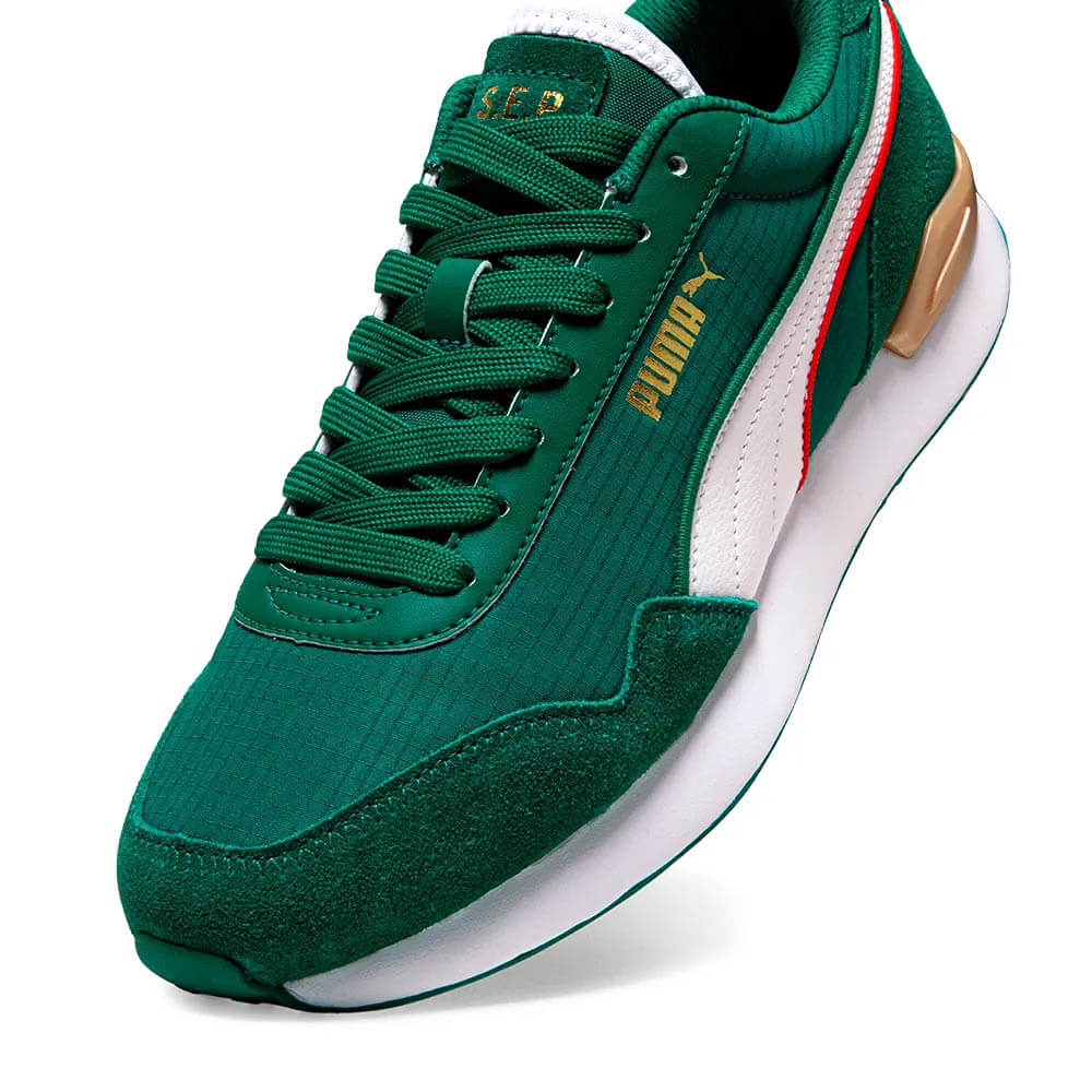 PUMA lança tênis Dista Runner, celebrando os 110 anos do Palmeiras ...