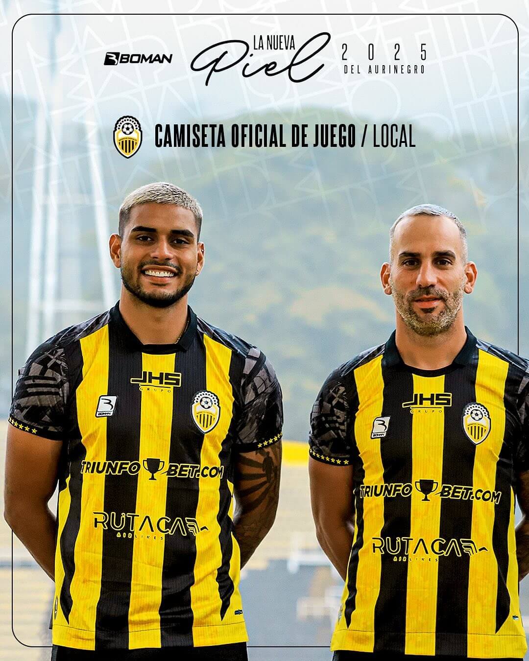 Nova camisa titular do Deportivo Táchira 2025 Boman » Mantos do Futebol
