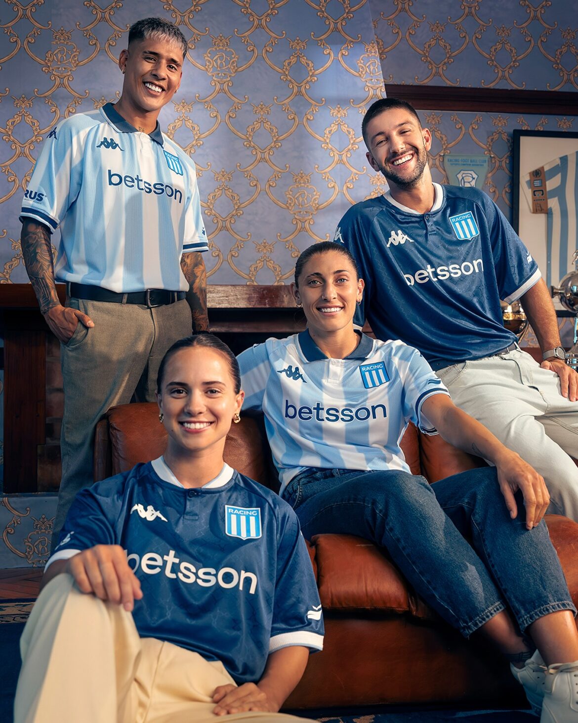 Novas camisas do Racing Club 2025 Kappa » Mantos do Futebol