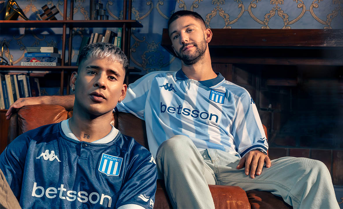 Novas camisas do Racing Club 2025 Kappa » Mantos do Futebol