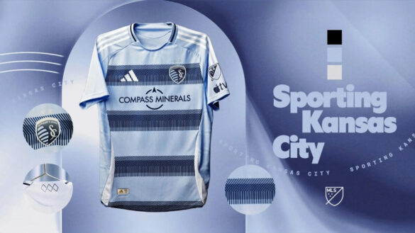 Nova camisa titular do Sporting Kansas City MLS 2025 Adidas » Mantos do ...