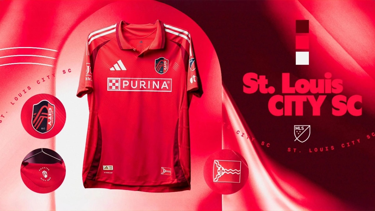Nova camisa titular do St. Louis City 2025 Adidas » Mantos do Futebol