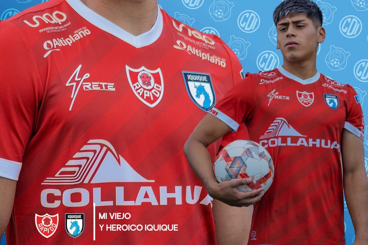 Novas camisas do Deportes Iquique 2025 Rete » Mantos do Futebol