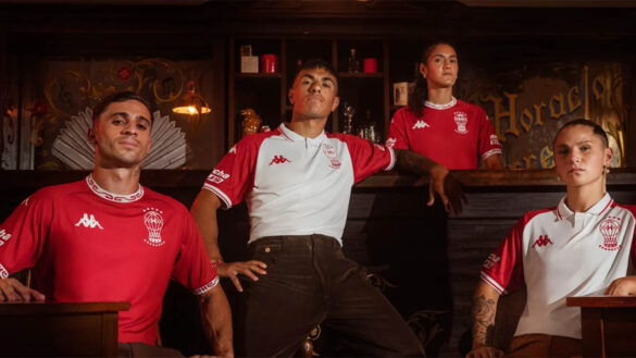Novas camisas do CA Huracán 2025 Kappa » Mantos do Futebol