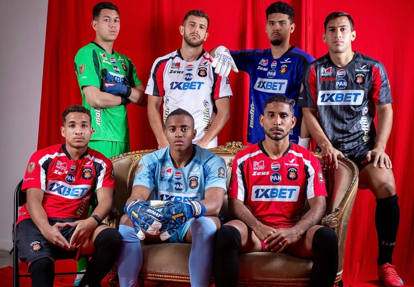 Novas camisas do Caracas FC 2025 Zeus » Mantos do Futebol