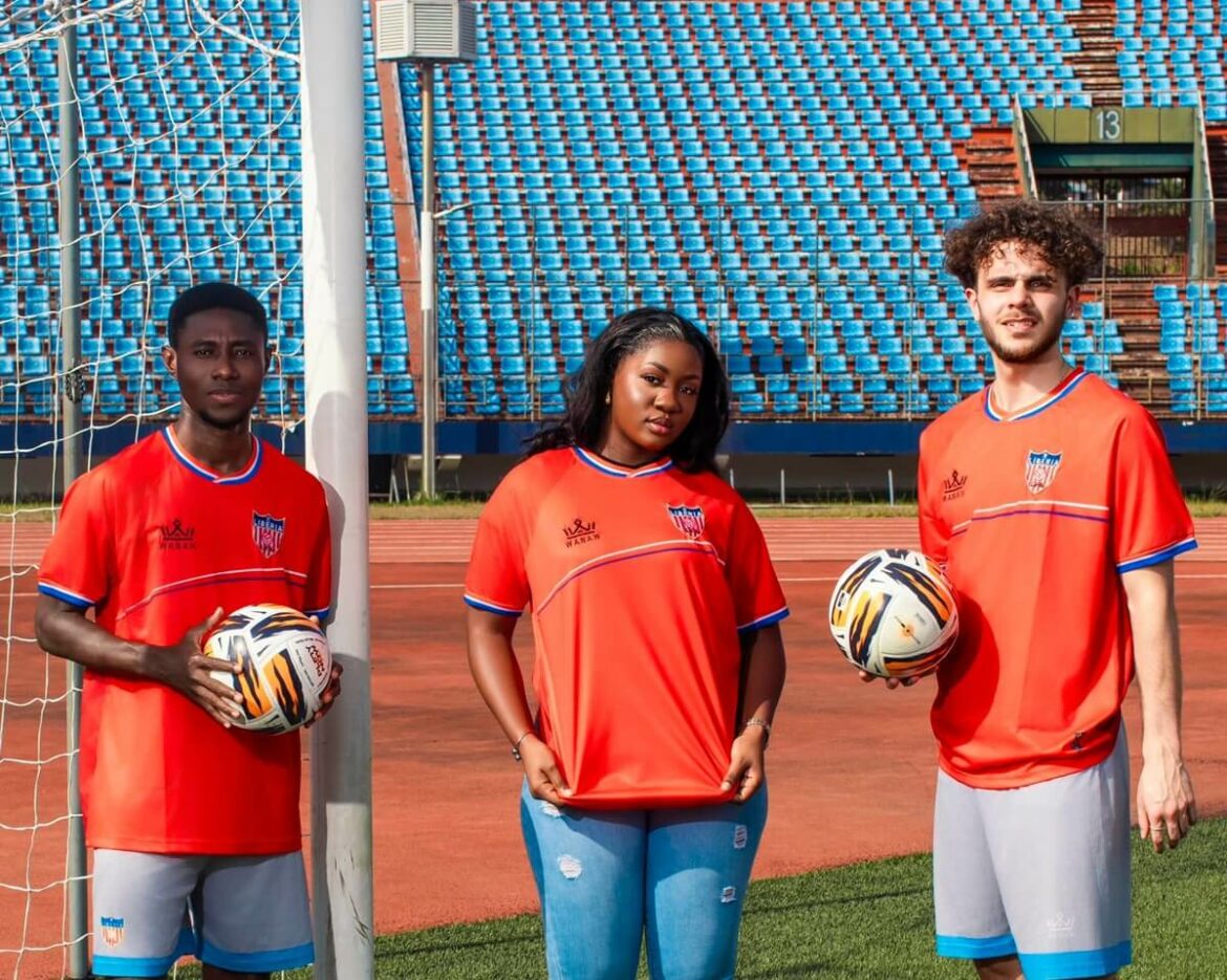 Novas camisas da Libéria 2025 Wanaw » Mantos do Futebol