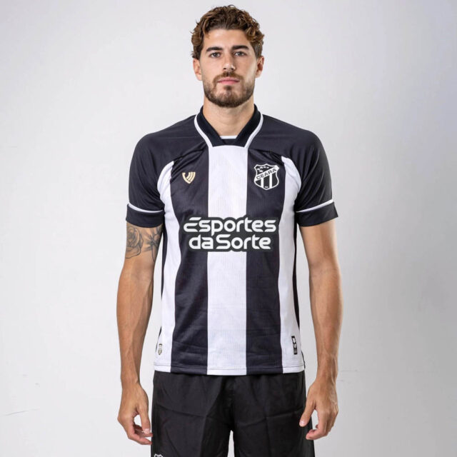 Nova camisa titular do Ceará SC 2025 Vozão » Mantos do Futebol