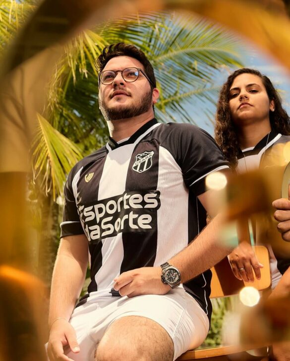Nova camisa titular do Ceará SC 2025 Vozão » Mantos do Futebol