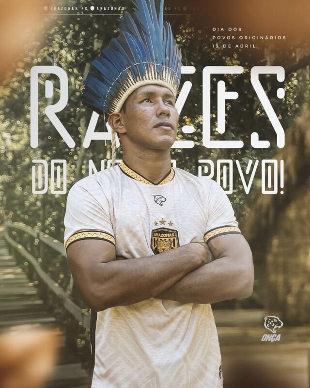 Amazonas FC lança terceira camisa 2025 em homenagem aos Povos ...