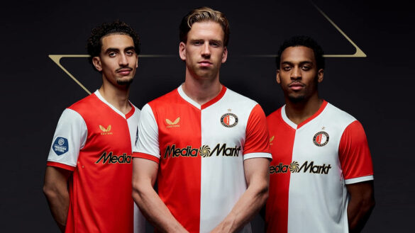 Nova camisa titular do Feyenoord 2025-2026 Castore » Mantos do Futebol