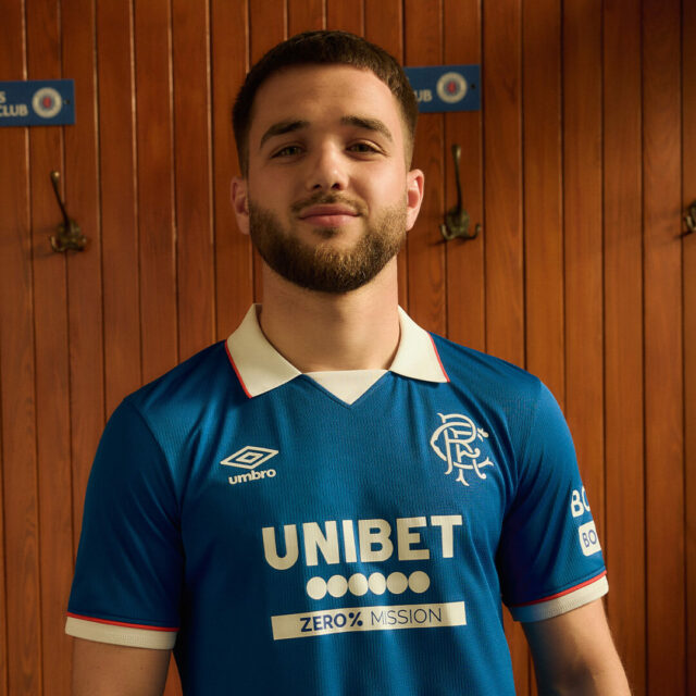Nova camisa titular do Rangers FC 2025-2026 Umbro » Mantos do Futebol