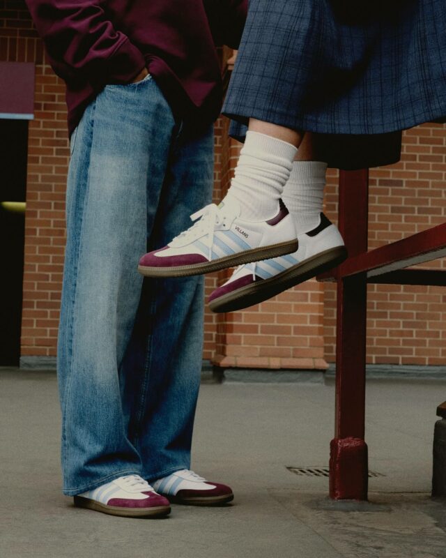 Aston Villa apresenta tênis Samba e coleção adidas DNA x Villa » Mantos ...