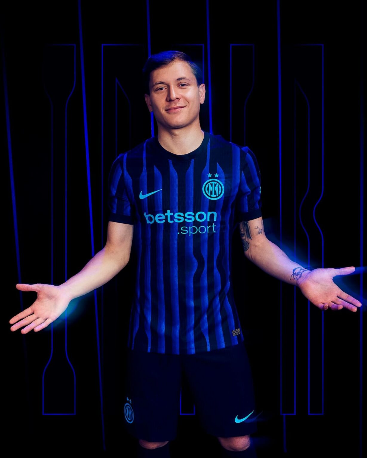 Nova camisa titular da Inter de Milão 2025-2026 Nike » Mantos do Futebol