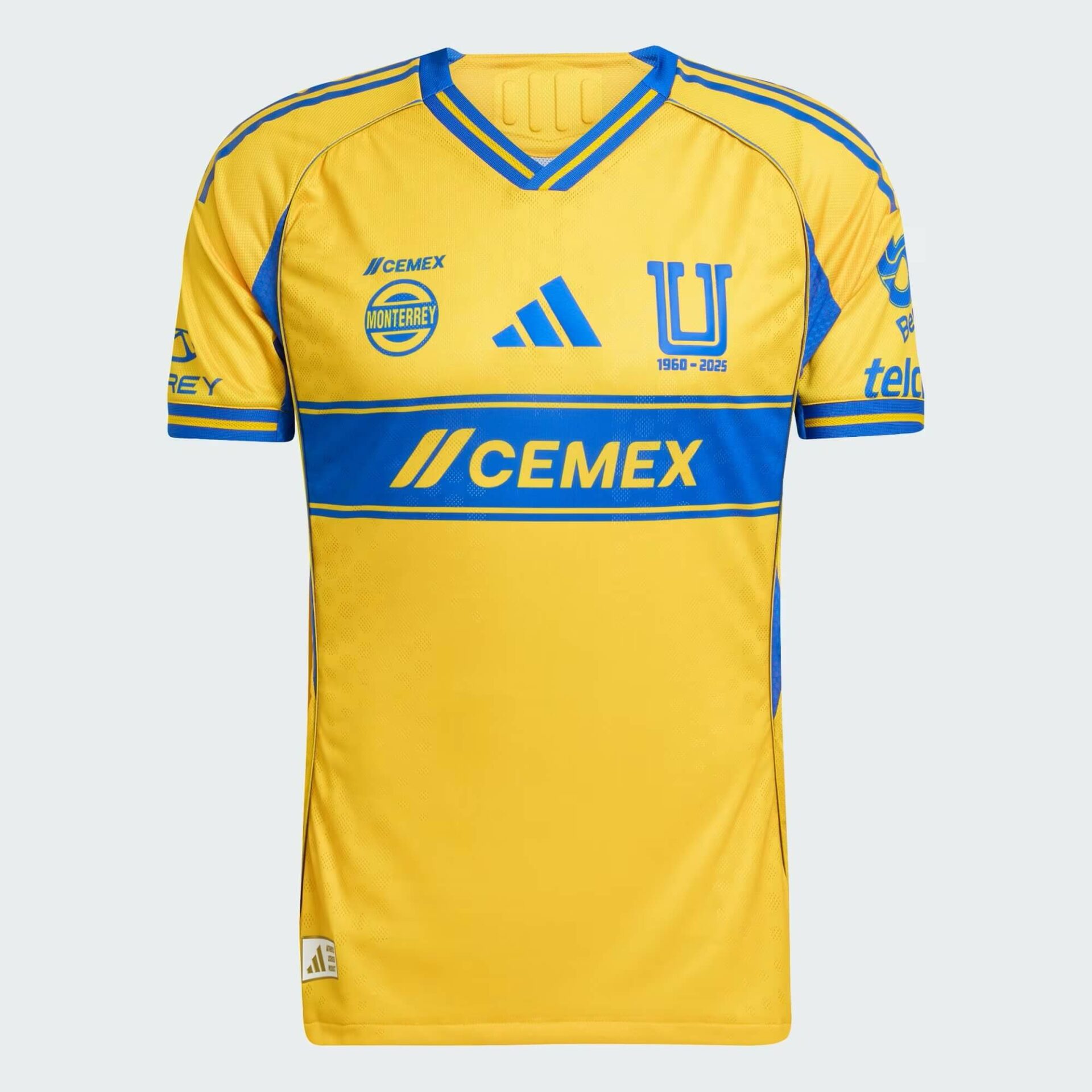 Nova camisa titular do Tigres UANL 2025-2026 Adidas » Mantos do Futebol