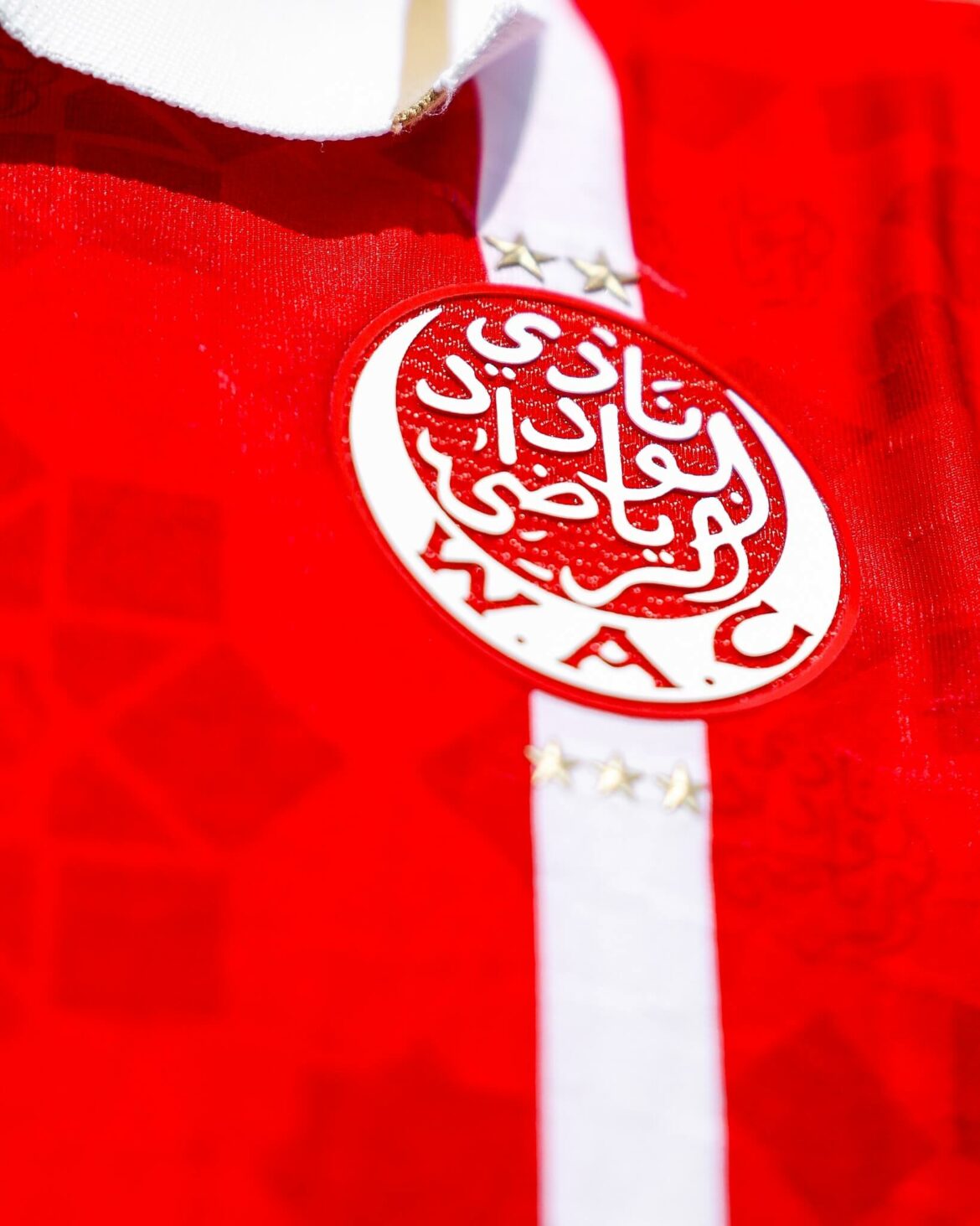 Nova camisa titular do Wydad Casablanca 2025-2026 Kappa » Mantos do Futebol