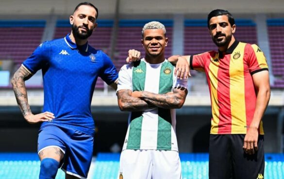 Novas camisas do Espérance Tunis 2025-2026 Kappa » Mantos do Futebol