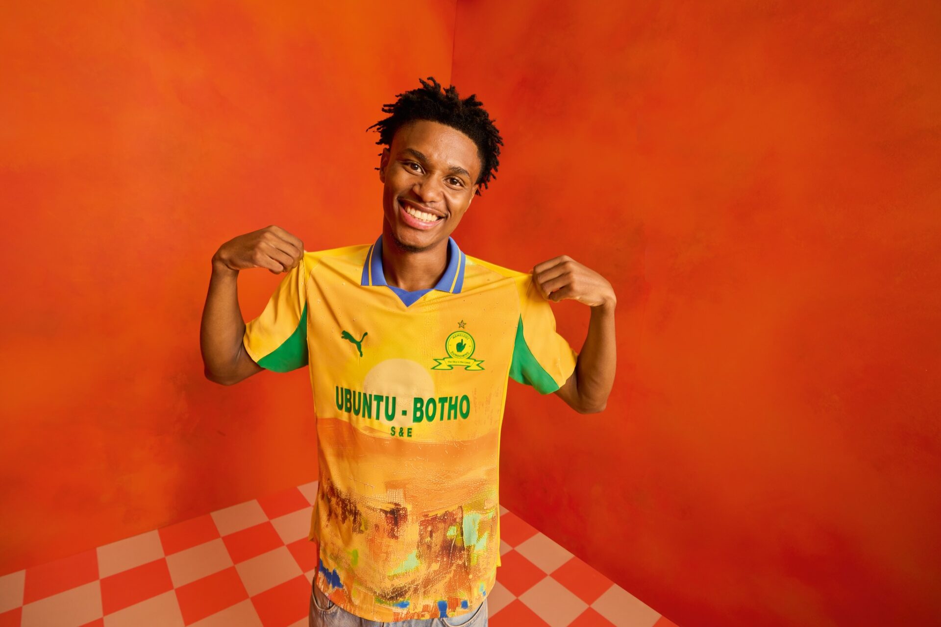 Nova camisa do Mamelodi Sundowns Mundial de Clubes 2025 PUMA x KidSuper ...