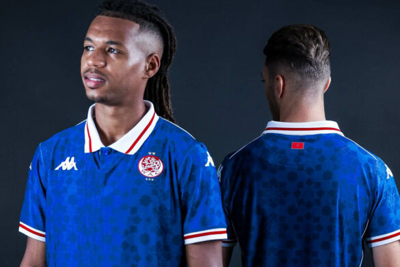 Nova camisa titular do Wydad Casablanca 2025-2026 Kappa » Mantos do Futebol