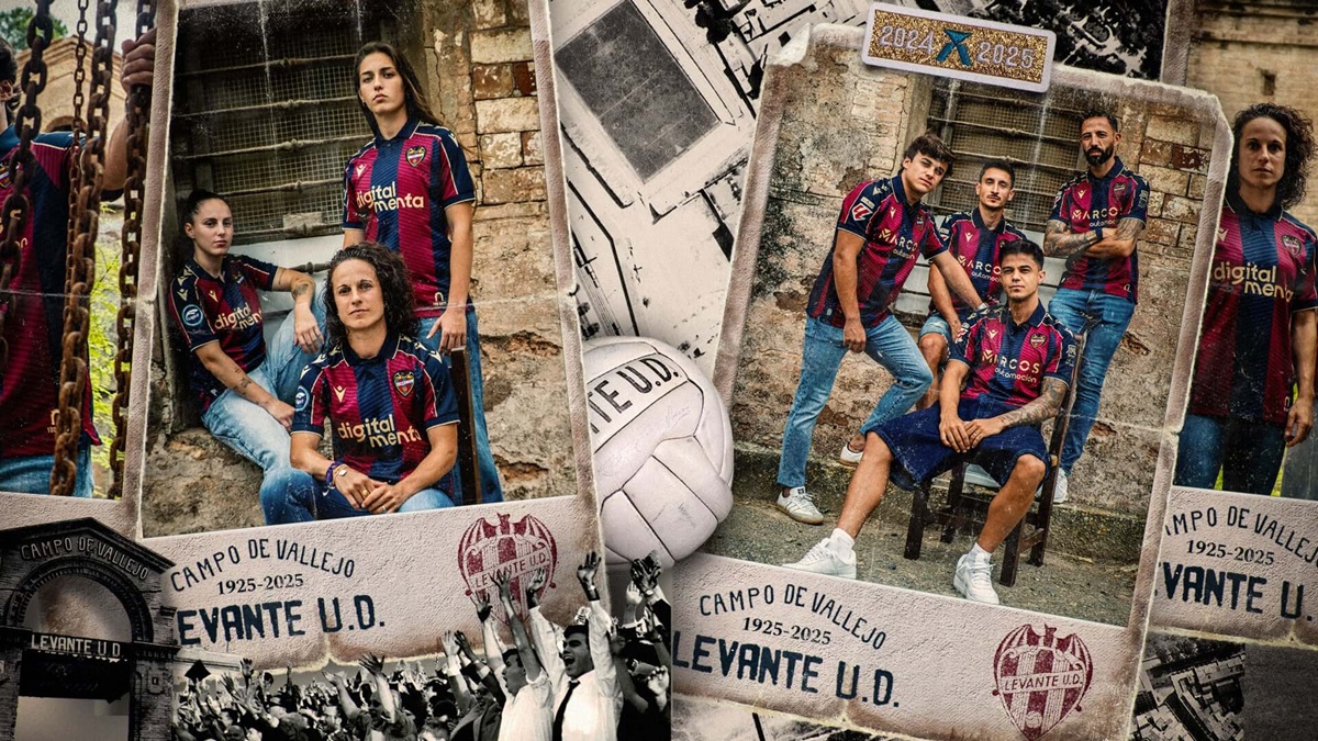 Nova camisa titular do Levante UD 2025-2026 Macron » Mantos do Futebol