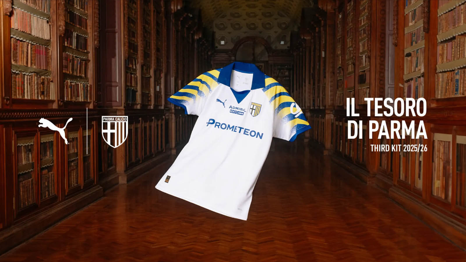 Nova terceira camisa do Parma Calcio 2025-2026 PUMA » Mantos do Futebol